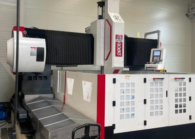 China 2500x2500mm Split CNC Gantry Drilling Milling Marking Machine 2x4.2kW Servo Motor Power for sale