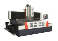 China 250mm Thickness CNC Gantry Metal Plate Steel Drilling Machine 22/30KW Servo Spindle Motor Power for sale