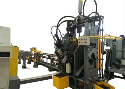 China 2 Punches Per Side Durable CNC Angle Line Machine 630Kn Punching And Marking Force for sale