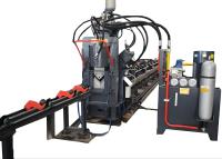 China Single Blade Cutting Cnc Hole Punching Angle Bar Cutting Machine Water Cooling Method Hydraulic for sale