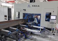 China New CNC Beam Drilling Cutting Milling Production Line For Steel H-Beam Structure for sale
