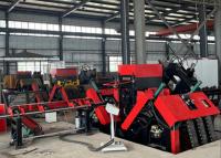 China 100×100×10~250×250×32mm Angle Size CNC Steel Table Drilling Marking Machine 40mm Max Drilling for sale