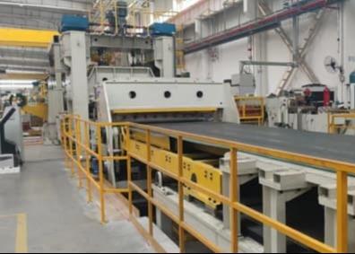 China Model RFHJ2-30x2500 Plate Uncoiling Leveling And Shearing Line 12～30mm Plate Thickness for sale