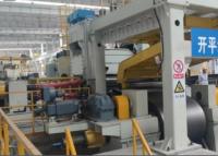 China 15～20m/Min Plate Production Line Speed Uncoiling CNC Leveling Cutting Line 35tons Coil Weight for sale