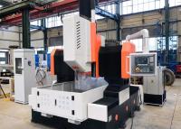 China 750mm Gantry Height Cnc Gantry Type Plate Steel Sheet Flange Drilling Machine 18mm T-Slot Width for sale
