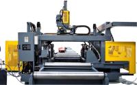 China High Speed CNC H Beam Drilling Machine Line Nine Drill Heads On Top / Left / Right for sale