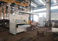 China 28KW Machine Power CNC Metal Plate Polishing Machine 2 Feed Motor for sale