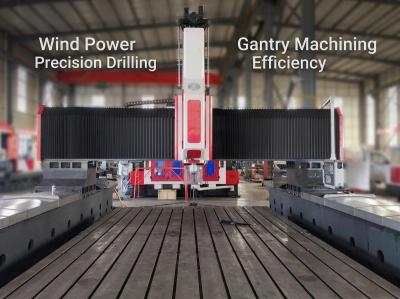 China Applicable To Wind Power Generation Industry CNC Gantry Drilling Machine Model PHD4080 for sale