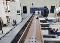 China PLC Control  Cnc 3D Beams Drilling Marking Cutting Machine Line BT40 Main Spindle for sale