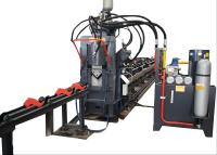 China 2200/4300KN Cutting Force Cnc Angle Steel Metal Sheet Punch Cut Machine Line Model JNC2020 for sale
