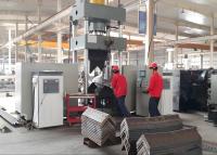 China 3150KN Oil Tank Pressure Cnc Angle Heating Bending Machine In Iron Tower Industry for sale