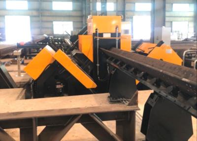 China CNC Angle Line Machine Angle Steel Sizes Up To 250x250x32m With Drilling Marking Capabilities for sale