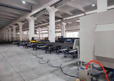 China Model BHD1250C Cnc I Beam Drilling Marking Cutting Machine Line For Mechanical Parking System for sale