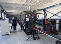 China 2200/4300KN Cutting Force Cnc Angle Steel Punching Machine Line 18 Letters Per Group for sale
