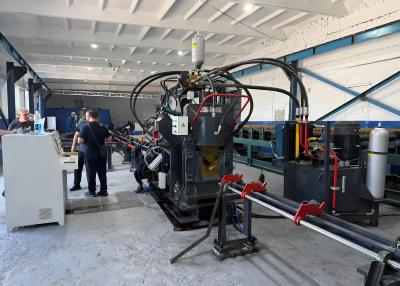 China 2200/4300KN Cutting Force Cnc Angle Steel Punching Machine Line 18 Letters Per Group for sale