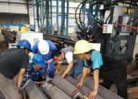 China 2200/4300KN Cutting Force Cnc Angle Steel Punching Machine Line 18 Letters Per Group for sale