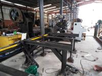 China 3-In-1 CNC Steel Punching Processing Line For Angle Steel Flat Bar Channel Steel 3 Punches Per Side for sale