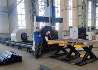China Model LC2412 CNC Laser Tube Cutting Machine Use The MAX6000 Laser Power for sale