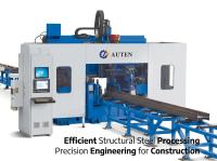 China Construction Engineering Bridge Project Cnc Beam Drilling Machine Line BT40 Main Spindle for sale