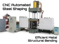 China 1400mm Max Opening Height Cnc Angle Steel Bending And Heating Machine 120*2KW Heating Power for sale