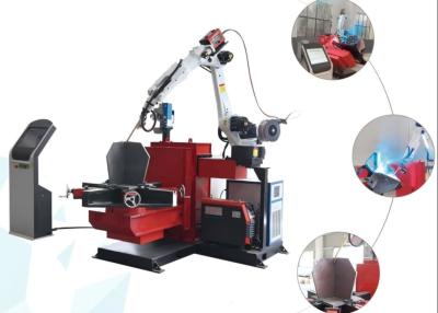 China Weld The Base Of Transmission Towers Use Cnc Tower Foot Welding Robot 2pcs Worktables for sale