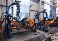 China Weld The Base Of Transmission Towers Use Cnc Tower Foot Welding Robot 2pcs Worktables for sale