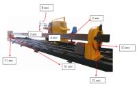 China 8 Axis CNC Cutting Machine for all Profiles & Pipes Advanced Technology for sale