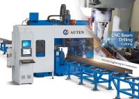 China Total 3 Spindles CNC Structural Beam Drilling Machine Center 11/15KW Spindle Motor Power for sale