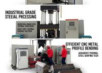 China Model HQ250-700 CNC Thermal Heating And Bending Machine For Angle Steel Tower Industry for sale