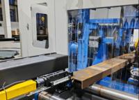 China 55KW Total Power Cnc I Beam Drilling Sawing Processing Machine Line 3 Tool Magazines for sale