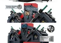 China Model JNC2532 Cnc Angle Steel Drilling Marking Processing Line With Feed Channel for sale