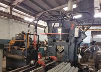China Water Cooling Hydraulic System CNC Angle Metal Punch Cutting Machine 2 Punches Per Side for sale