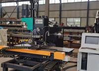 China Used For Steel Tower Industry Cnc Plate Punching Machine 4 Die-Stations Cnc Punching Machine for sale