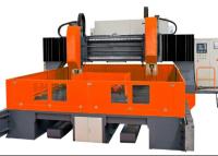 China Industrial Use Gantry CNC Plate Drilling And Milling Machine With Chip Conveyor for sale