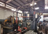 China Fully Automatic CNC Angle Punching Marking And Shearing Line For Fabrication for sale