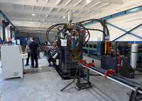 China Fully Automatic CNC Angle Punching Marking And Shearing Line For Fabrication for sale