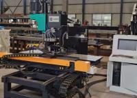 China CNC Plate Punching Marking And Drilling Machine With Φ50mm Drilling Capacity for sale