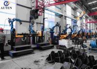 China CNC Angle Punching Machine Dual Positioners 5 Axis Gantry Robot For Accurate Transmission Tower Welding for sale