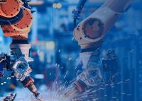 China With Welding Torch Standard Robotic Welding Workstation In Engineering Machinery And Shipbuilding for sale