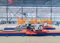 China 2010mm Arm Span Orthogonal Rail Welding Robot For Crane Beam H-Shaped Steel Column for sale