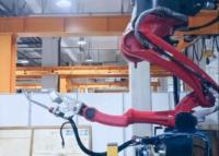 China ±0.07mm Repeatability Inverted Rail Welding Robot Machine 180000Lux Light Resistance for sale