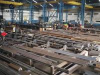 China Precision High Speed CNC Punching Marking And Shearing Line For Angles With Smart Control for sale