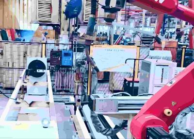 China Flexible Standard Robotic Welding Workstation For Engineering Equipment And Shipbuilding for sale