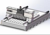China CNC Sieve Plate Drilling Machine 13pcs Vertical Sliding Ram Drilling Power Head for sale