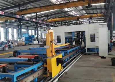 China Model BHD1250C CNC H Beam Drilling Sawing And Shearing Machine Line BT40 Main Spindle for sale
