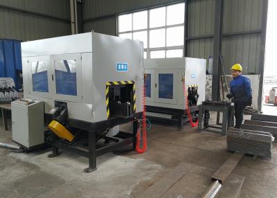 China Model  GQ250 Cnc Angle Steel Root Milling Machine 2pcs Feeding Motor for sale