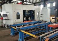 China 40mm Max. Hole Diameter CNC I Beam Drilling Sawing And Cut Machine Line With PLC Control for sale