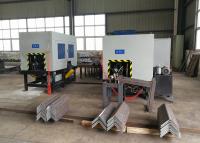 China 100-400r/Min Rotation Of Spindle Cnc Angle Steel Root Milling Machine 60KN Pressure Of Cylinder for sale