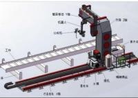 China Steel Structure Used Intelligent Welding Robot (2010A Pro/9-Axis Cantilever Type) for sale