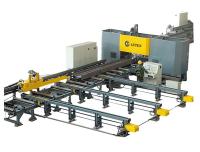 China High Speed CNC H Beam Drilling And Marking Machine Line For Steel Structure Fabrication for sale